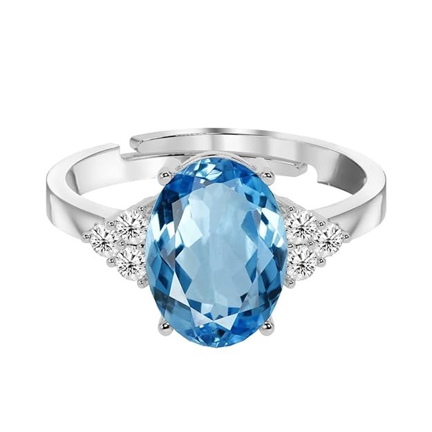 5.25 carat gold Coated adjustable ring Panch Dhatu For Men and Women ...