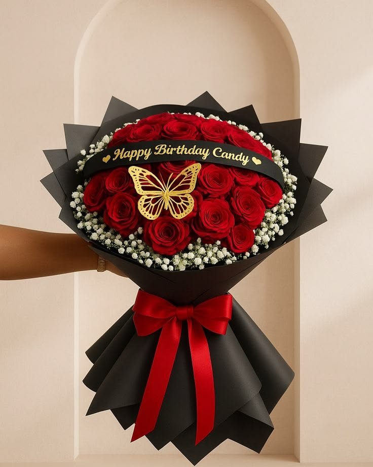 Elegant Birthday Bouquet - Home Page