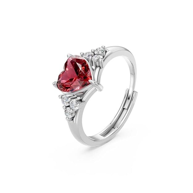 Ring for Women and Girls, Heart Ring - Home Page