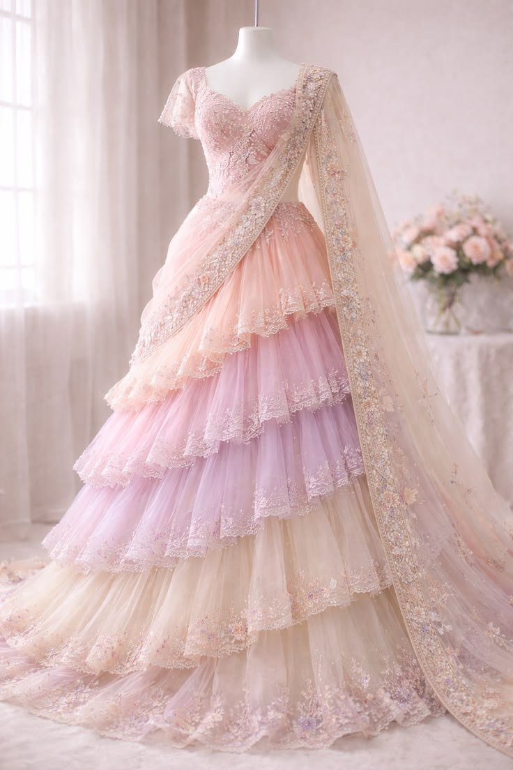 Pastel Lehenga for Weddings - Home Page